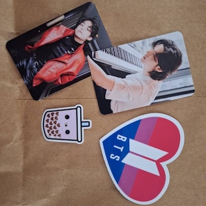 RM Nuts Lost Pro Rider Nametag Sticker Waterproof Clear Vinyl BTS ...