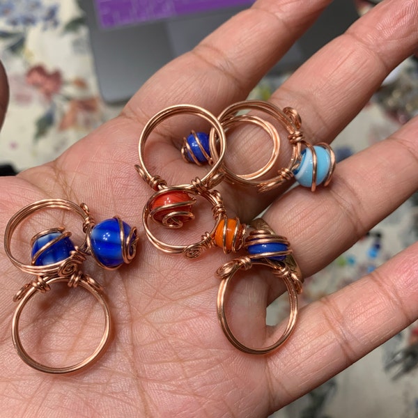 Spiraling Ring Tutorial - Beginner Ring Wire Wrapping Tutorial - DIY ...