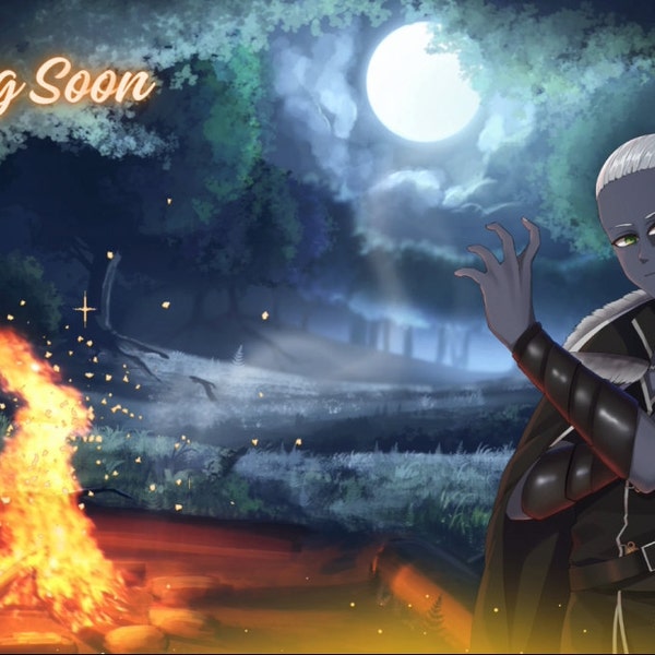 Custom Animated Starting Soon Stream Screen, Ending, Be Right Back for ...