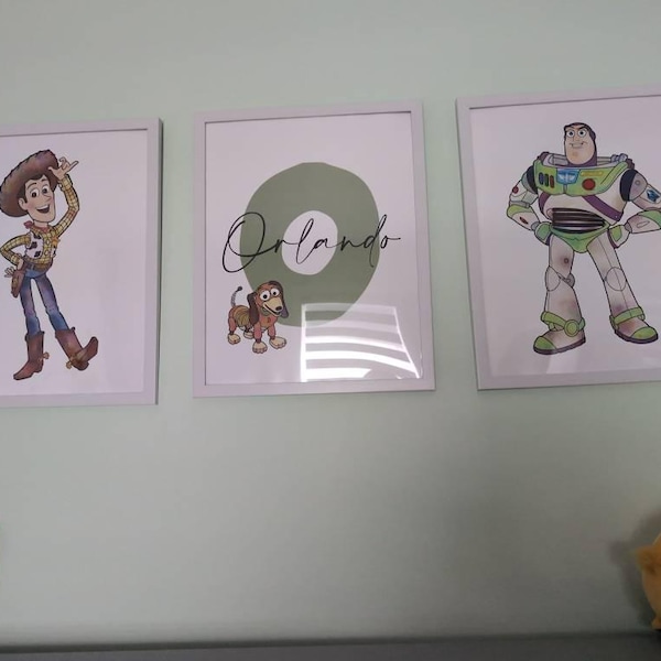 Toy Story Quote Set of 9 Reach for the Sky! to Infinity and Beyond ...