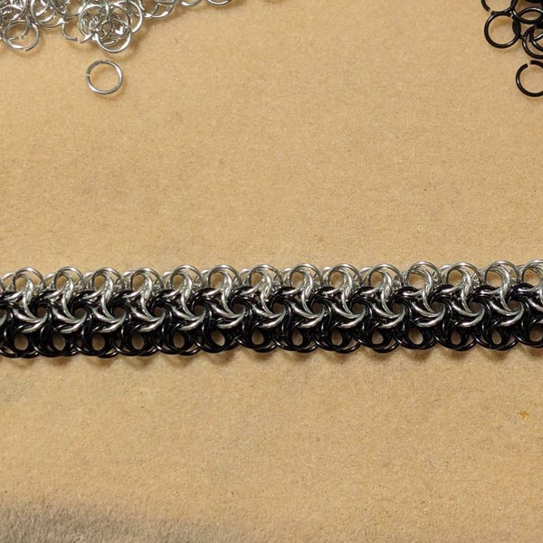 Tutorial: Moorish Rose Bracelet With a Seamless Triskeles Pattern - Etsy