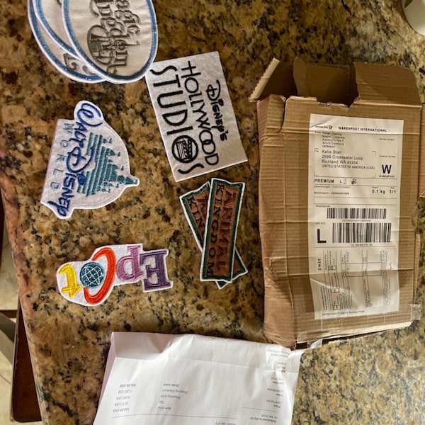 Applikation / Patch "small World" - Etsy