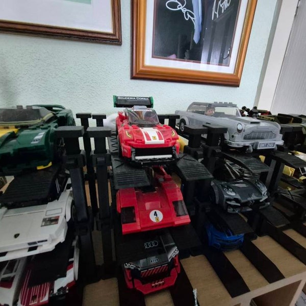 Triple Car Lift Display Stand for Speed Champions - Etsy