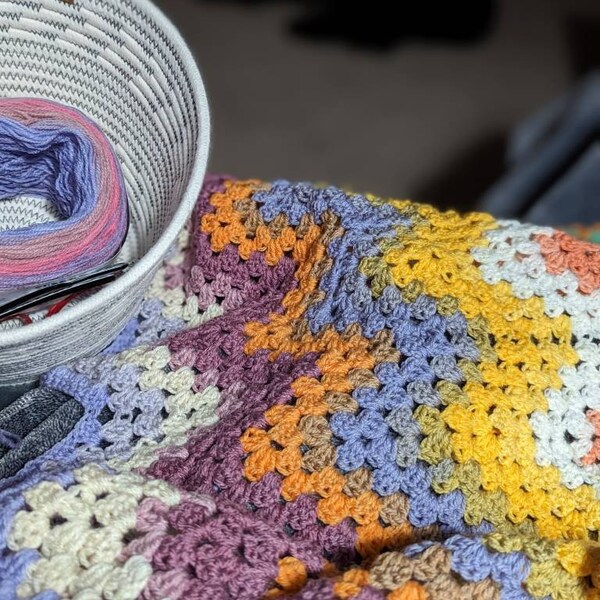 Sundance Throw Blanket Crochet Pattern, Granny Ripple Stitch Blanket ...