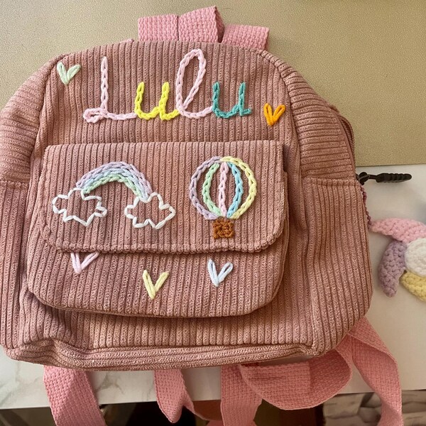 Personalized Children's Backpack,customized Baby's Backpack,preschool ...