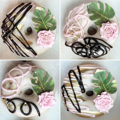 Mini Fondant Flowers 1 Cake Pops Decorations Fondant Rose Buds Cake ...