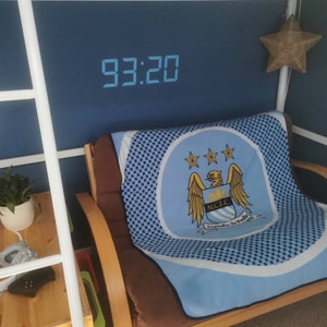 Manchester City 93:20 Sticker Vinyl Decal man City MCFC Pack | Etsy