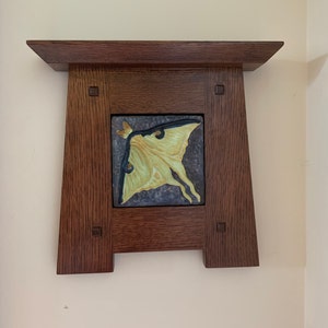 6x6 Tile Frame, Craftsman/mission Style Frame, Arts and Crafts, Quarter ...