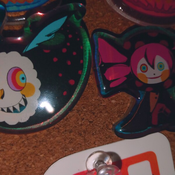 Persona 5 Phantom Thief Masks Red Epoxy Acrylic Pins - Etsy