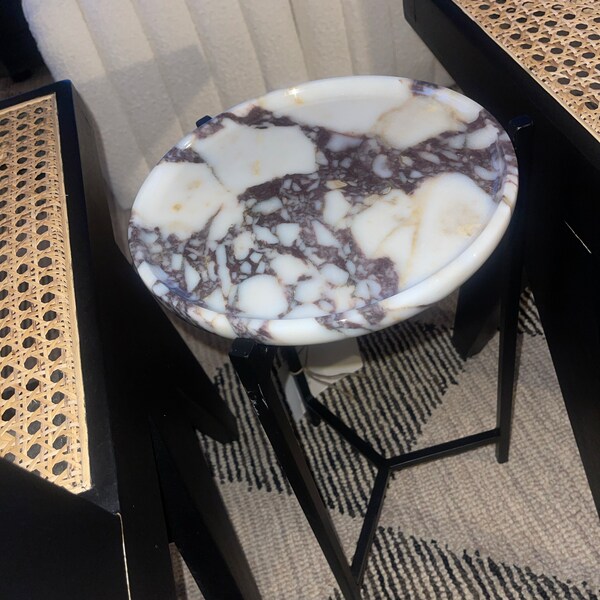 Calacatta Viola Marble Catch-all, Ring Holder Handmade Product ...