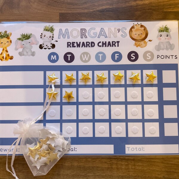 Stars for Reward Chart, Replacement Stars, Velcro Stars, Behaviour ...