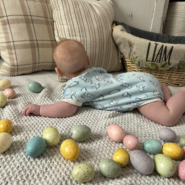 Peter Rabbit Personalized Easter Basket Liner • Custom Easter Basket ...