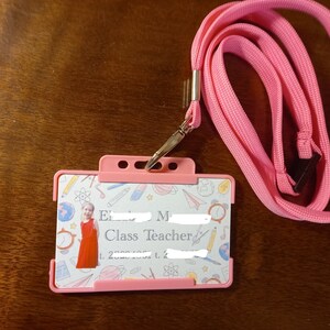 Children / Child Pilot Roleplay ID Card With Blue Lanyard - Etsy