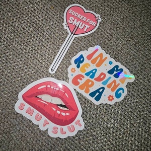 In My Kindle Era Pink Sticker, Bookish Sticker, Cute Book Sticker ...