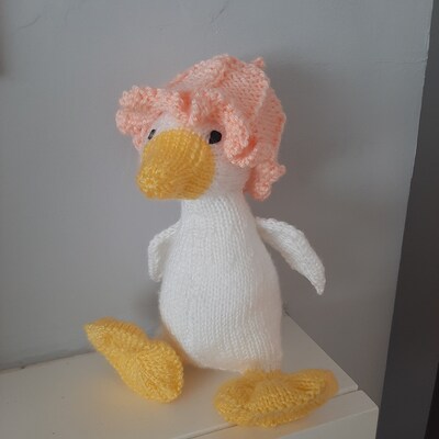 Dorsey Duckling Pdf Knitting Pattern Download Knitted Flat Written in ...