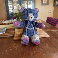 Two Memory Bear Patterns Easy Sewing Pattern Simple Bear Pattern Sewing ...