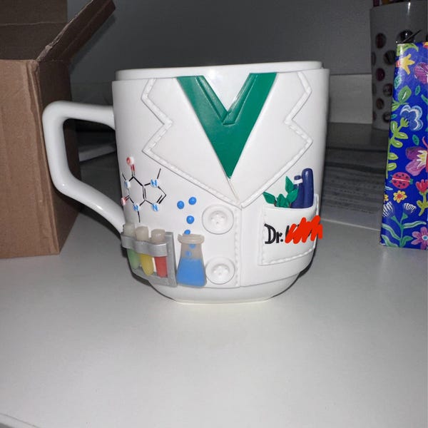 Custom Science Teacher Mug: Handmade Chemist Coffee Cup - Etsy