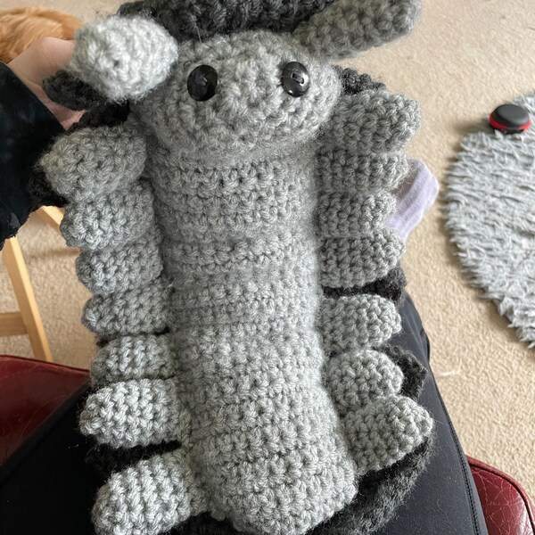 Roly Poly Pill Bug Crochet Pattern, PDF File in English Language - Etsy