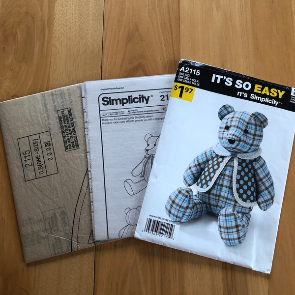 Uncut Simplicity 2115 Mccalls 9547 Sewing Pattern It's Sew Simple 18 ...