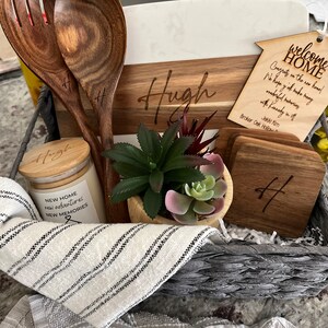 New Home Gift, Housewarming Gift Basket, Real Estate Closing Gift ...