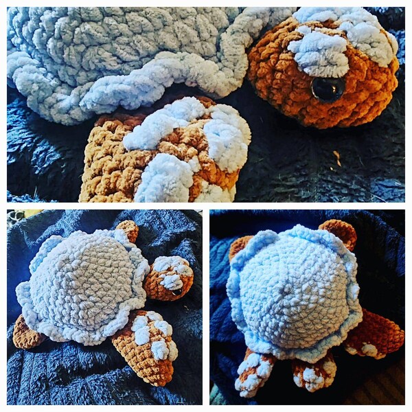 CROCHET PATTERN: Thea the No Sew Sea Turtle - Etsy