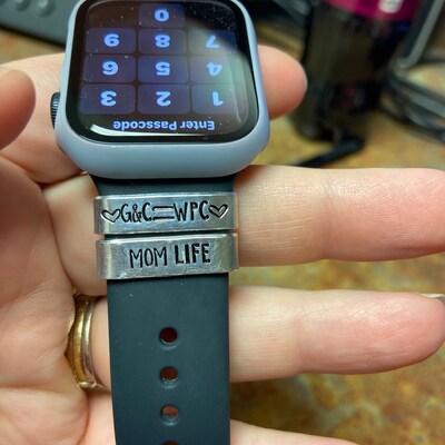 Personalized Watch Charm, Medical Alert Band, Medical ID Tag, Smart ...