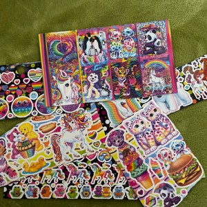 Lisa Frank Paper Dolls, Lisa Frank Grab Bag, Fashion Embellishments ...