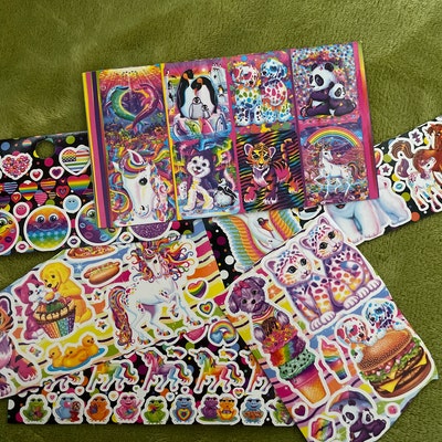 Lisa Frank Paper Dolls, Lisa Frank Grab Bag, Fashion Embellishments ...