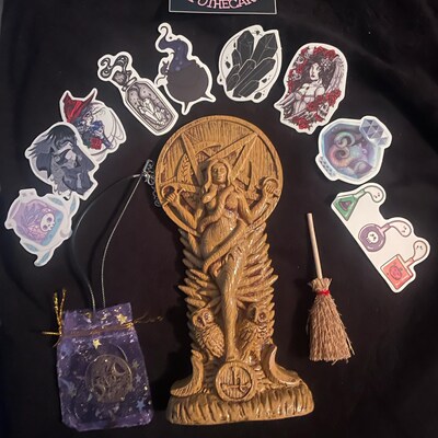 Lilith Goddess Statue 8 Witchcraft Ritual Altar Statue Resin - Etsy