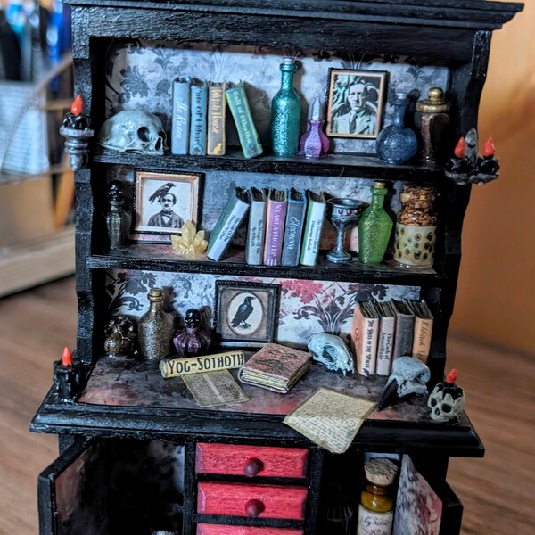 Custom Themed Miniature Cabinets - Etsy