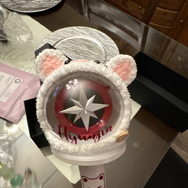 TXT Yeonjun Moabong Lightstick Crochet Hat Cover Hwangchun Kpop ...