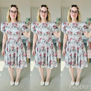 Jackie 3-in-1 Perfect Party Shift Dress PDF Sewing Pattern With Sleeve ...