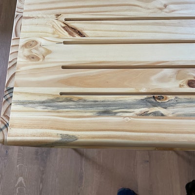 Studio Rack 15 Depth 16 Hairpin Legs Solid Wood Vents - Etsy