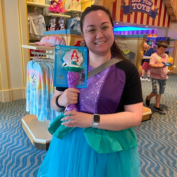 Ariel Costume Apron, Mermaid Apron, Little Mermaid Apron, Ariel Running ...