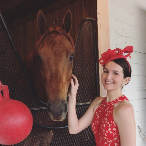 Coral Fascinator - "emelia Rose" Coral Fascinator Hat Headband W/ Round ...