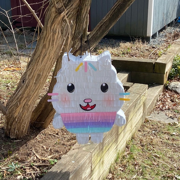 Pinata Gabbys Dollhouse, Gabbys Dollhouse Birthday Decoration, Pinata ...