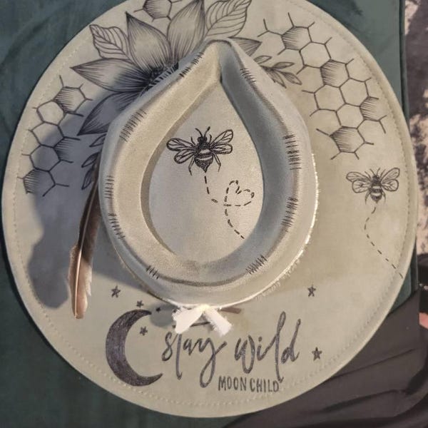 Live by FAITH - Authentic Hand Burned Hat, Wild Child, Best Seller ...