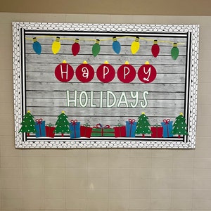 BULLETIN BOARD KIT Happy Birthday Display Positive Classroom Community ...
