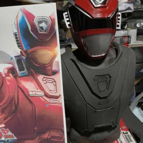 Power Ranger/ Sentai Helmet Foam Pattern - Etsy