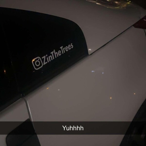 BOOSTED Vinyl Decal Street Racing Funny Car Window Personalized Sticker ...