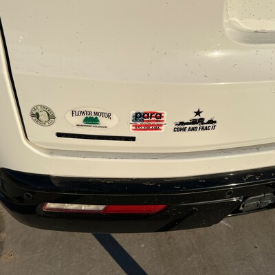 Oilfield Sticker Frac Hand Pro Emblem Vinyl Hard Hat Sticker Equipment ...