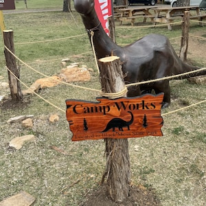 Outdoor Signs, Wooden Carved Cabin Sign, Pine Trees, Custom Wood Sign ...