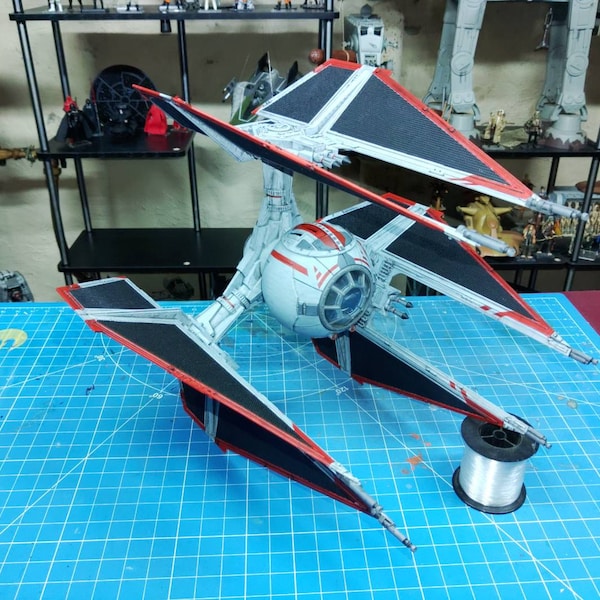 TIE Defender 3.75 Action Figure Scale Unassembled Kit - Etsy