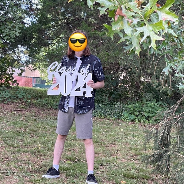 Class of 2022 (any Year) - Wood Cutout Sign - Laser - Photo Booth Prop ...