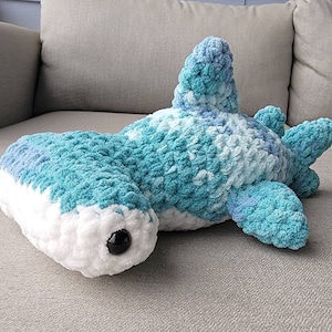 Hamilton the Great Hammerhead Shark Amigurumi Pattern, Crochet ...