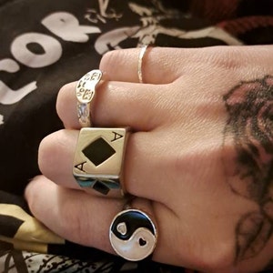 Lil Peep Ring Stainless Steel Wraparound Ring Available in US - Etsy