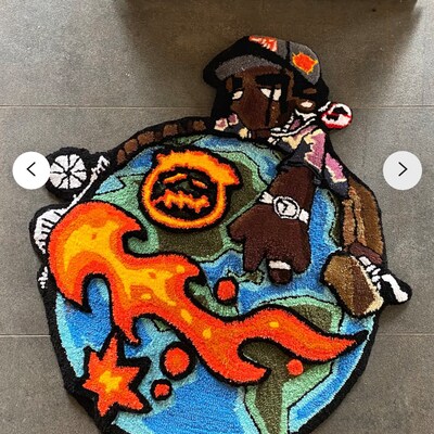 Self Love Tufted Rug / %100 Handmade - Etsy