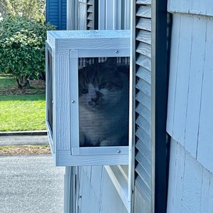 18 Inch Deluxe KP Cat Window Patio-catio-solarium small - Etsy