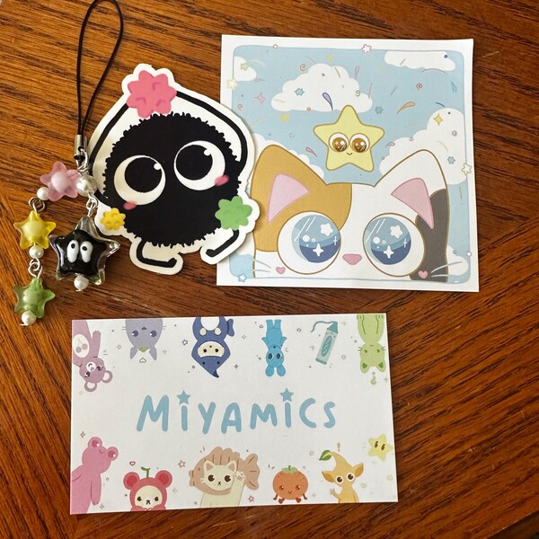 Soot Spirit Phone Charm - Etsy