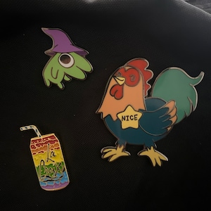 Smiling Friends Glep Hard Enamel Pin 1in. - Etsy